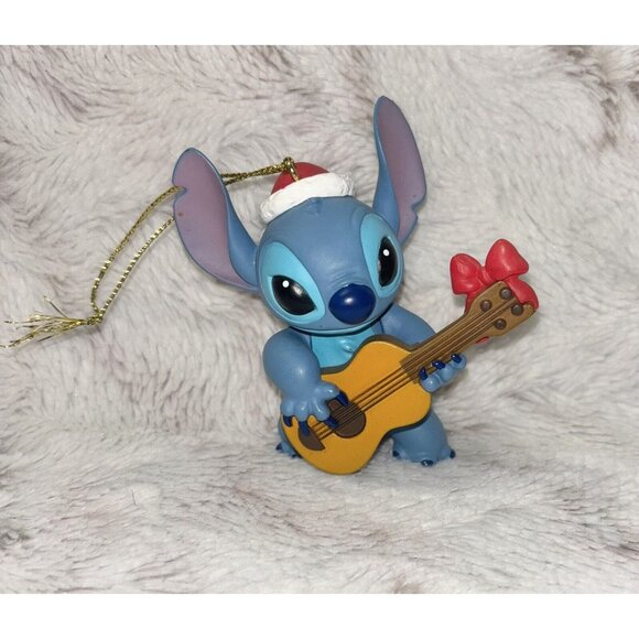 Disney | Holiday | Scholastic Lilo And Stitch Ukulele Santa Hat ...